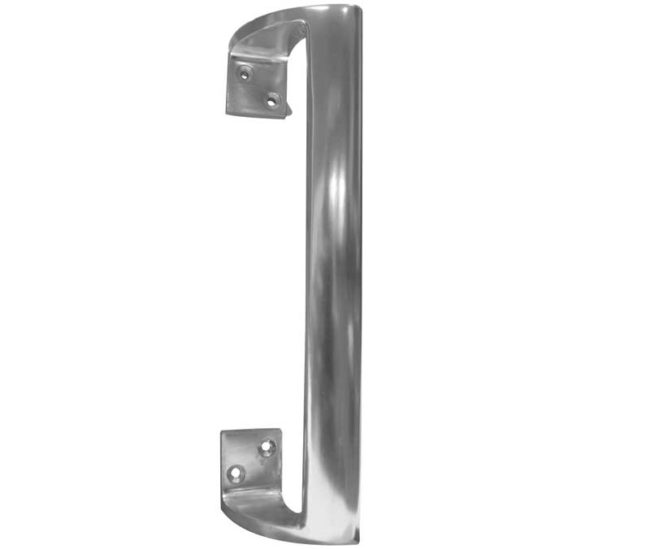 Oval Grip Pull Handles (Cranked) - JS Pearson Architectural Ironmongers