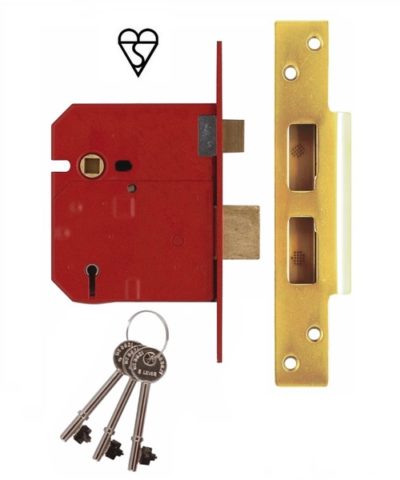 Union 2234E 5L BS Mortice Sashlock - JS Pearson Architectural Ironmongers